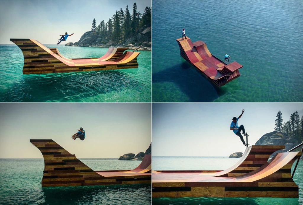 Amazing Floating Skate Ramp | iCreatived