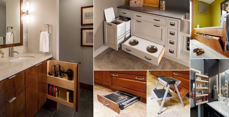 10 Smart Hidden Storage Solutions You’ll Wish You Had at Home | iCreatived