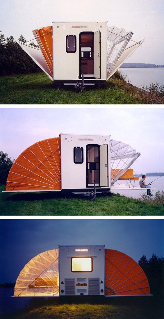 At First It Looks Like A Normal Camper, But When You Open It Up, Wow ...