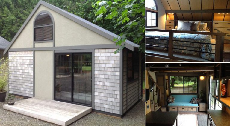 This Little 280 Sq.Ft Tiny House's Gorgeous Interior Will Blow Your ...