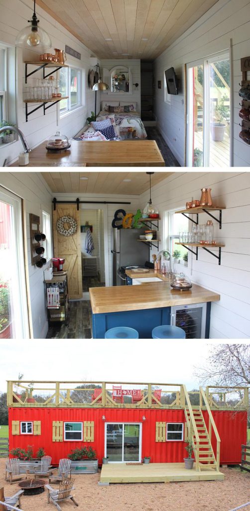 Tiny Home Design in A Shipping Container! | iCreatived