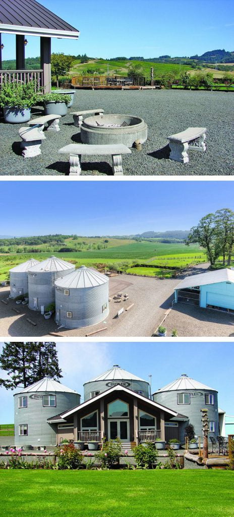 A Unique Farmhouse which was Converted from Three Old Grain Silos ...