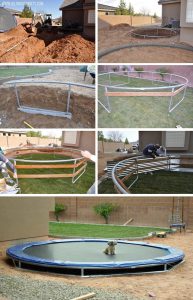 DIY Inground Trampoline | iCreatived