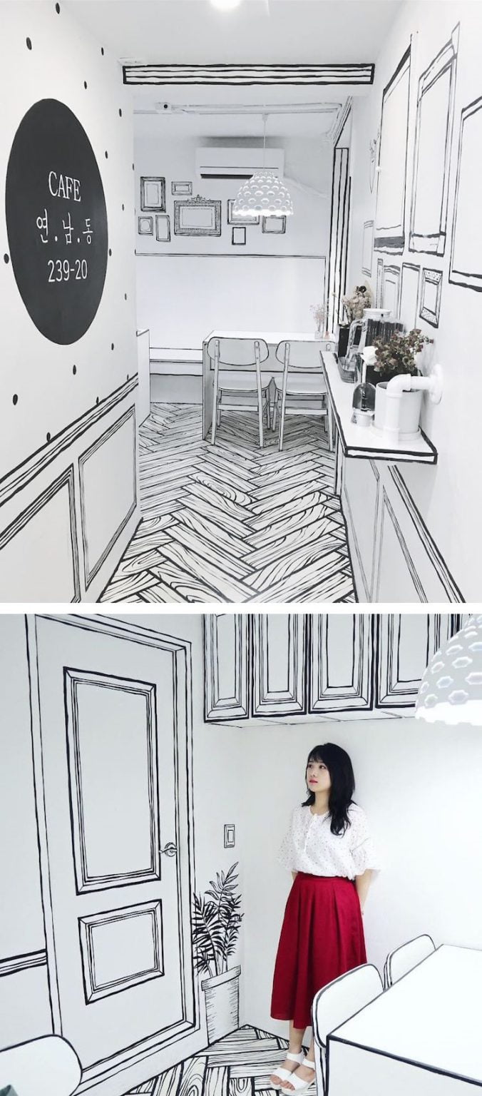 This Korean Cafe Makes Visitors Feel Like They’ve Stepped Into a ...