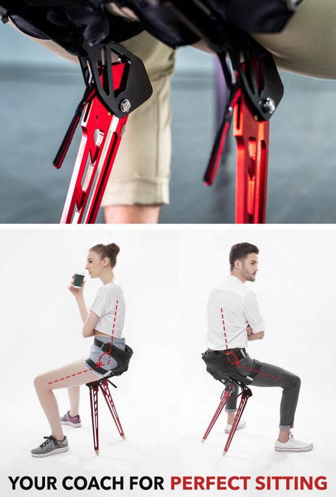 The LEX: An Instant Bionic Chair, ANYWHERE! | iCreatived