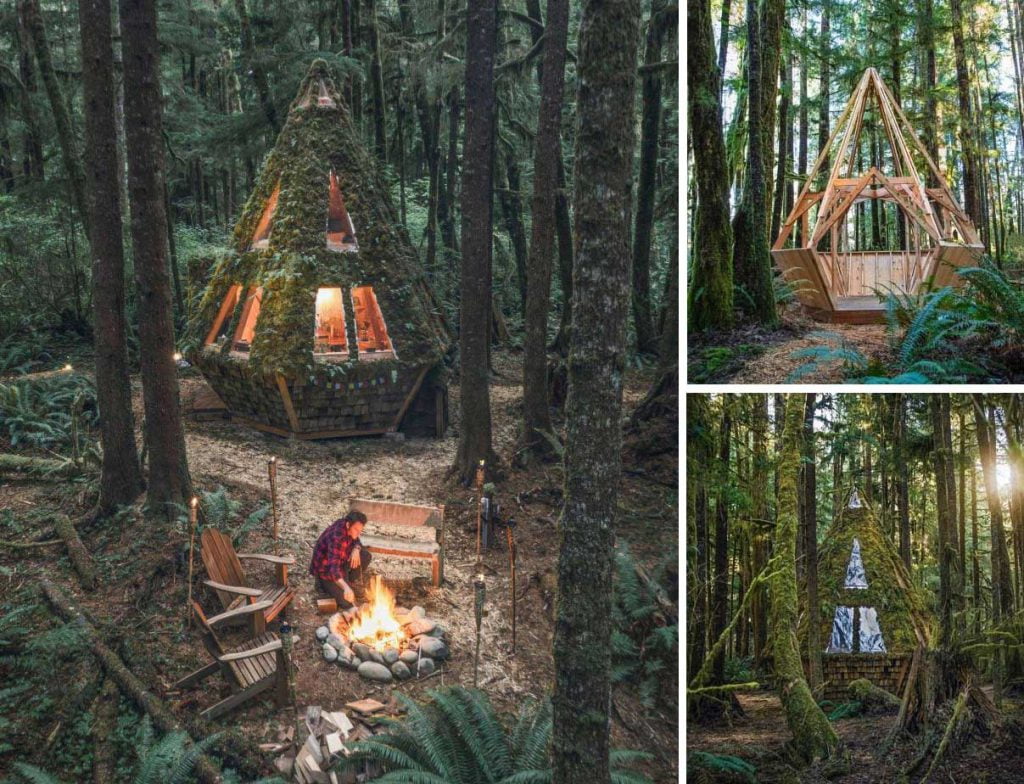 Diamond Cabin is a Magnificent Combination of Geometry | iCreatived