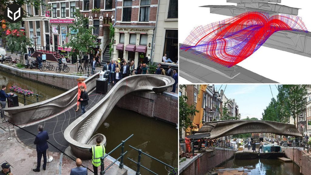 The World's First 3D-Printed Steel Bridge Unveiled in Amsterdam ...