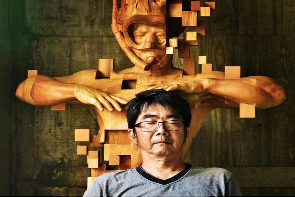 Han-Hsu-Tung-Pixelated-Wood-Sculpture-Master-07 | iCreatived