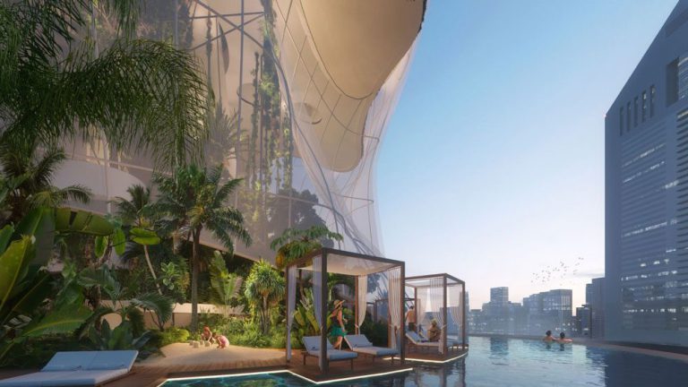 AERA Vertical Resort by OBMI | iCreatived