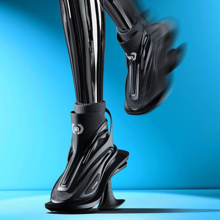 A Futuristic Design: Balenciaga High-Heel Sneaker | iCreatived