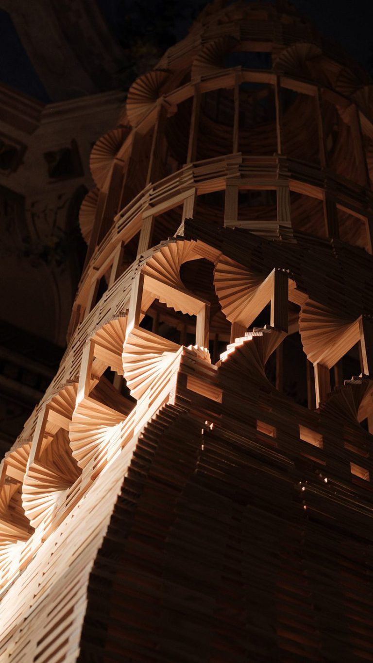 Wood Arc: Raffaele Salvoldi’s Architectural Wooden Structures | iCreatived