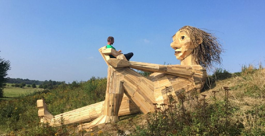 Wooden Troll Sculptures are Real | iCreatived
