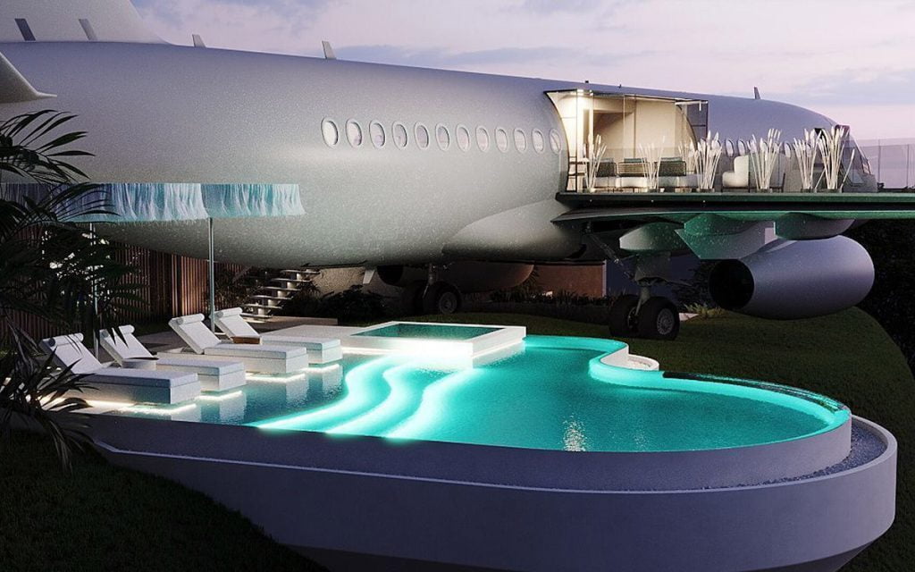 Felix Demin Transformed the Retired Boeing 737 into Luxurious Private ...