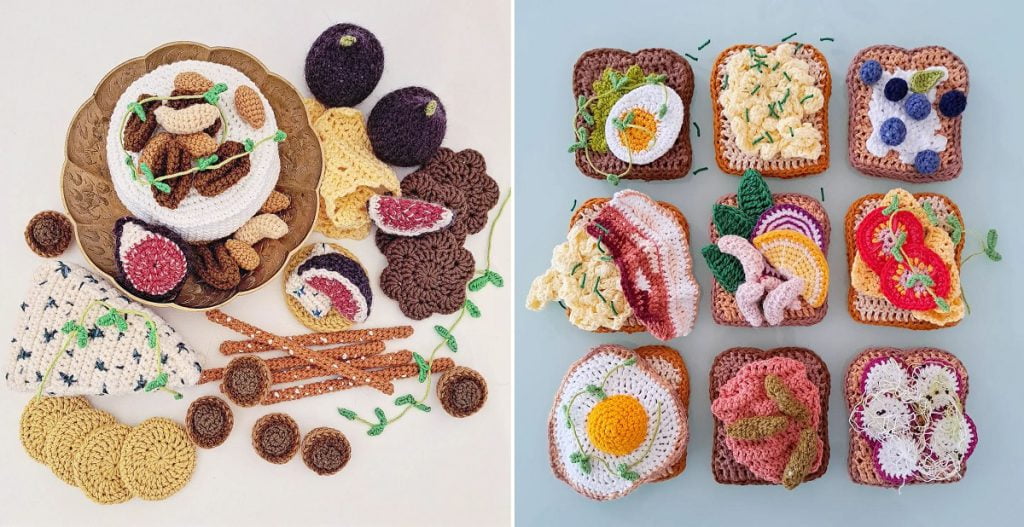 Watch Out, These Foods are Just Crochet Patterns | iCreatived