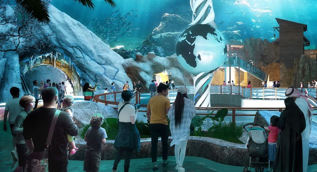 The World’s Largest Public Aquarium Seaworld Abu Dhabi Opening in 2023 ...