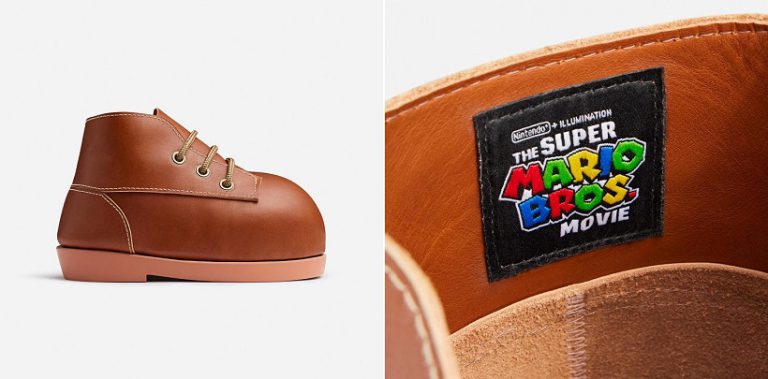 Super Mario Boots Became Real, and You Can See Them Throughout April ...