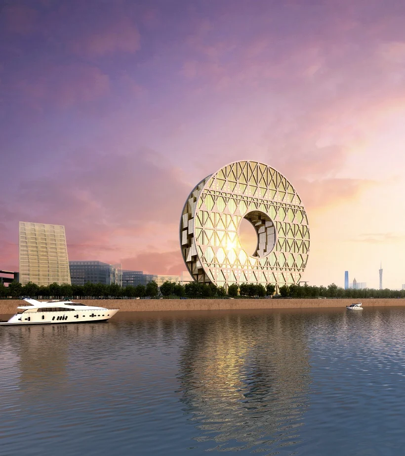 Circle Shaped Buildings