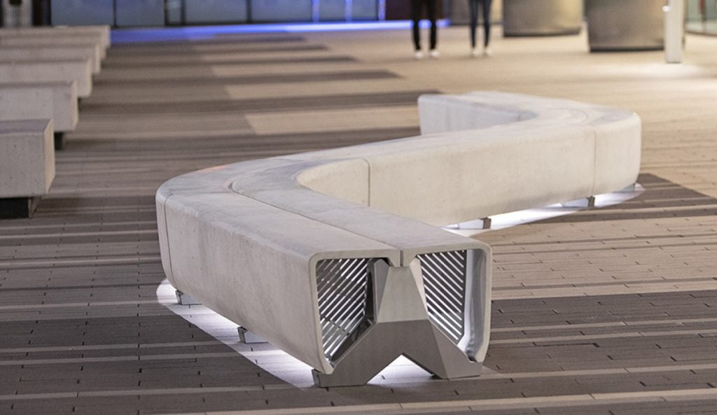 Award-Winning Design: Typology Ribbon Bench | iCreatived