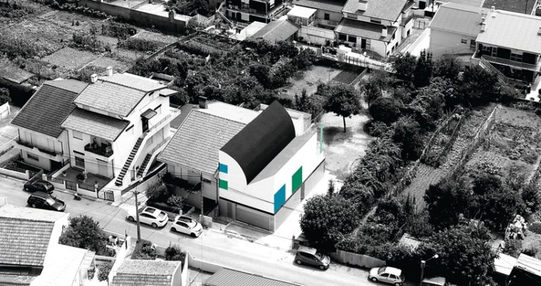 Fala Atelier Inverted Roof House Combines Art and Architecture | iCreatived